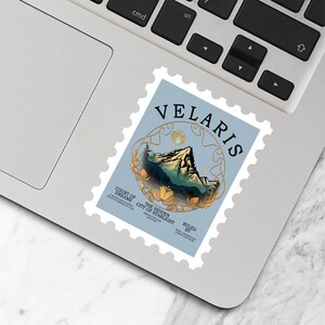 Velaris Stamp Sticker, City of Starlight Inspired by ACOTAR, Court of ...
