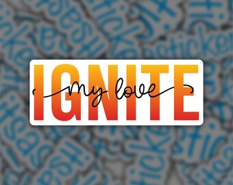 Shatter Me Stickers - Etsy