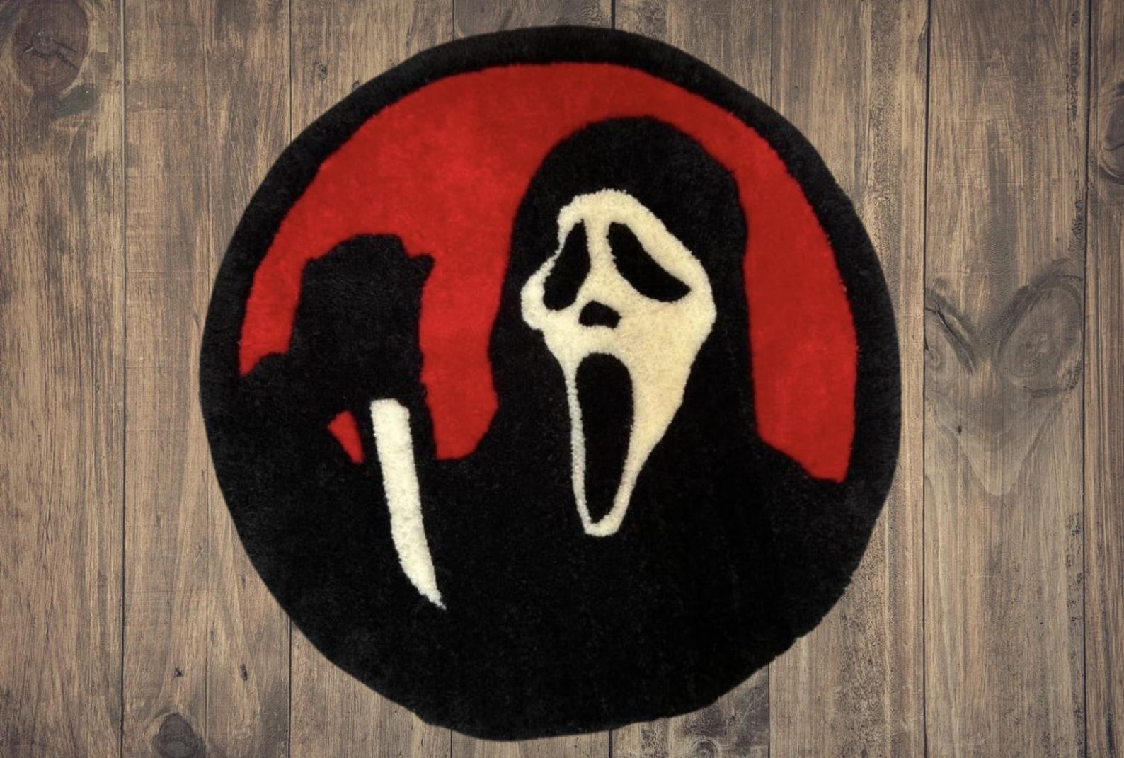 Scary Movie Tufted Rug - Etsy
