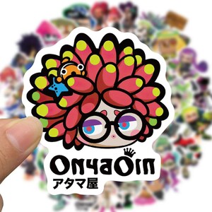 Splatoon Stickers 50PCS Custom Made Doodle for Suitcase - Etsy