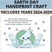 Earth Day Handprint Craft, Spring Happy Earth Day Handprint Art for ...