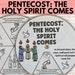 Pentecost Holy Spirit Comes Bible Wheel Craft Sunday School Lesson for ...