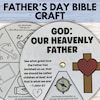 God Our Heavenly Father Bible Wheel Craft Lesson, Fathers Day Bible ...