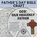 God Our Heavenly Father Bible Wheel Craft Lesson, Fathers Day Bible ...