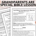 Grandparents Day Sunday School Bible Lesson, Bible Lesson and Printable ...
