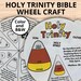 Holy Trinity Coloring Bible Wheel for Kids, Fall Children's Church ...