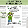 Store up Treasures in Heaven Bible Wheel Craft Sunday School Lesson for Kids, St. Patrick's Day ...