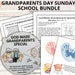 Grandparents Day Sunday School Printable Bundle, Grandparents Bible ...