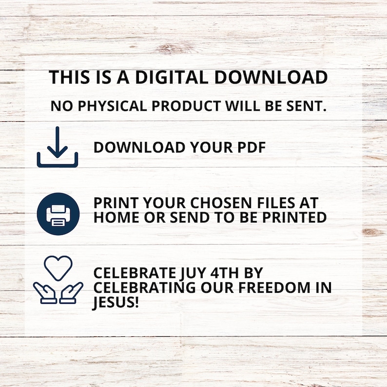 July 4th Sunday School Bible Lesson and Craft Printable, Independence ...