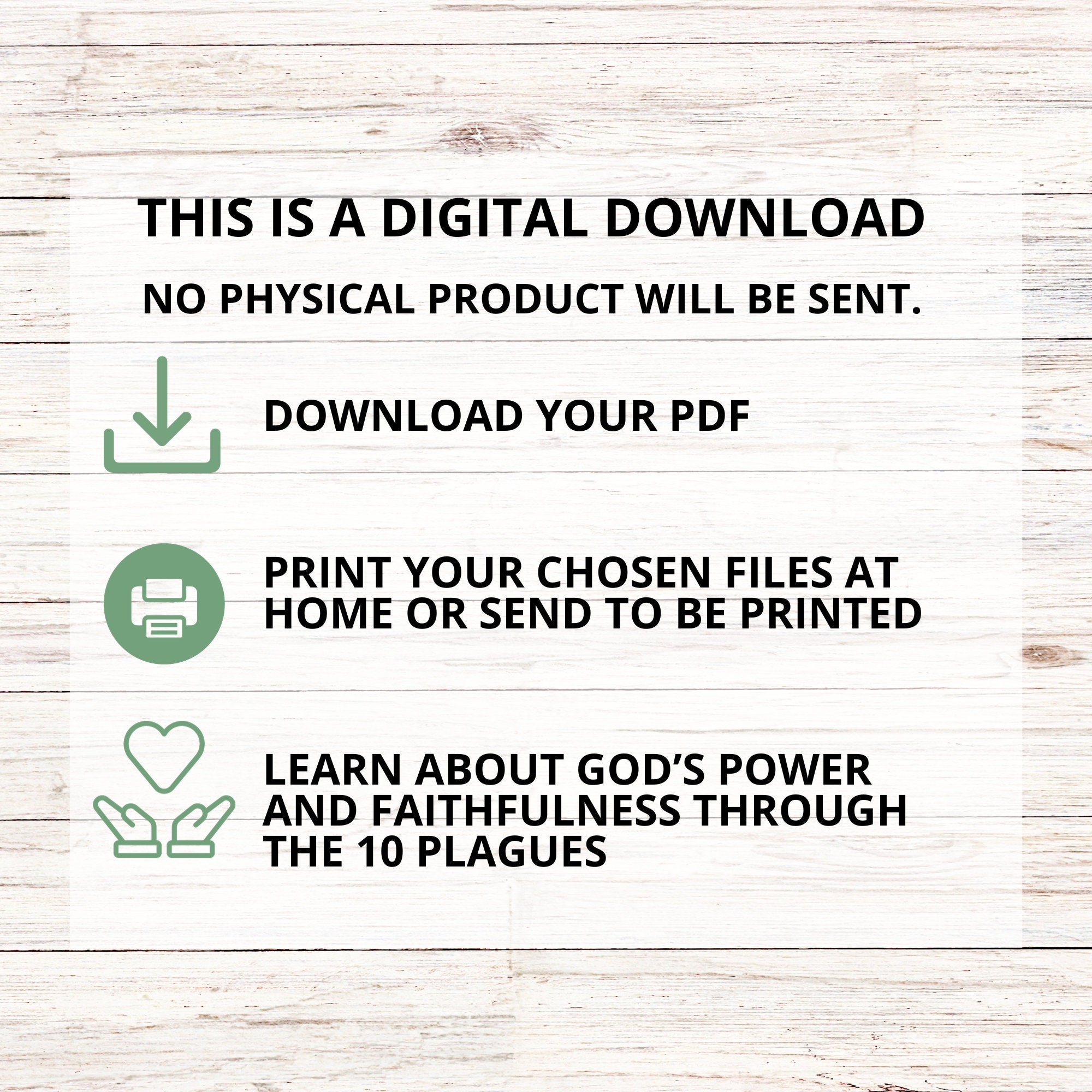 Ten Plagues of Egypt Bible Activity Sheets, Exodus Sunday School Lesson ...