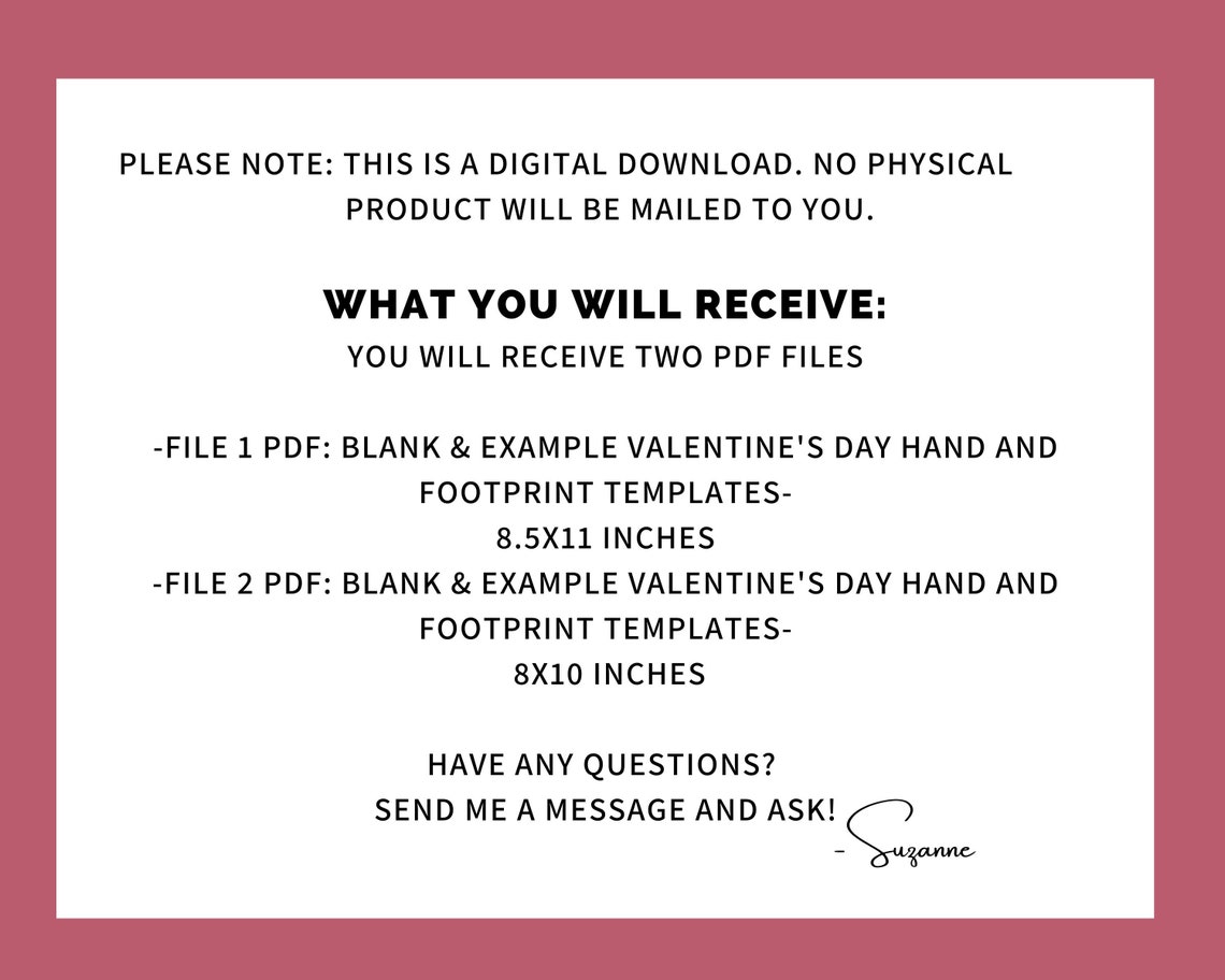 Valentine's Day Handprint Craft Bundle, Handprint Art Toddler and ...