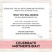 Mothers Day Tea Party Bible Activity Coloring Placemat, Mothers Day ...