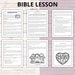 Mothers Day Bible Lesson and Craft Bundle, Sunday School Mothers Day ...