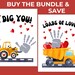 Valentines Day Handprint Craft, I Dig You Construction Handprint Art ...