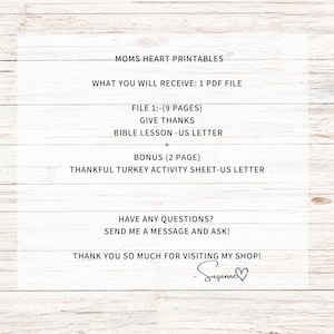 Give Thanks Thanksgiving Bible Lesson and Craft, Sunday School Bible ...