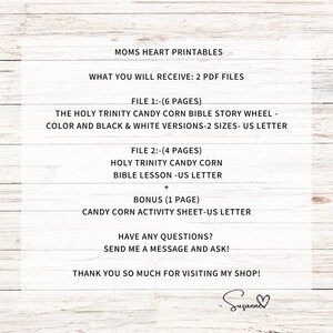 Holy Trinity Bible Coloring Wheel and Lesson for Kids, Candy Corn ...