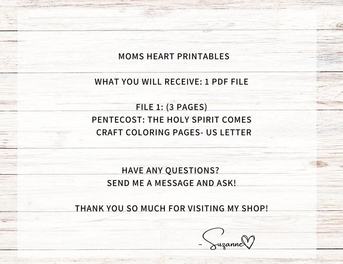 Pentecost Sunday Craft Coloring Pages Acts 2 Bible Story Craft, Holy ...