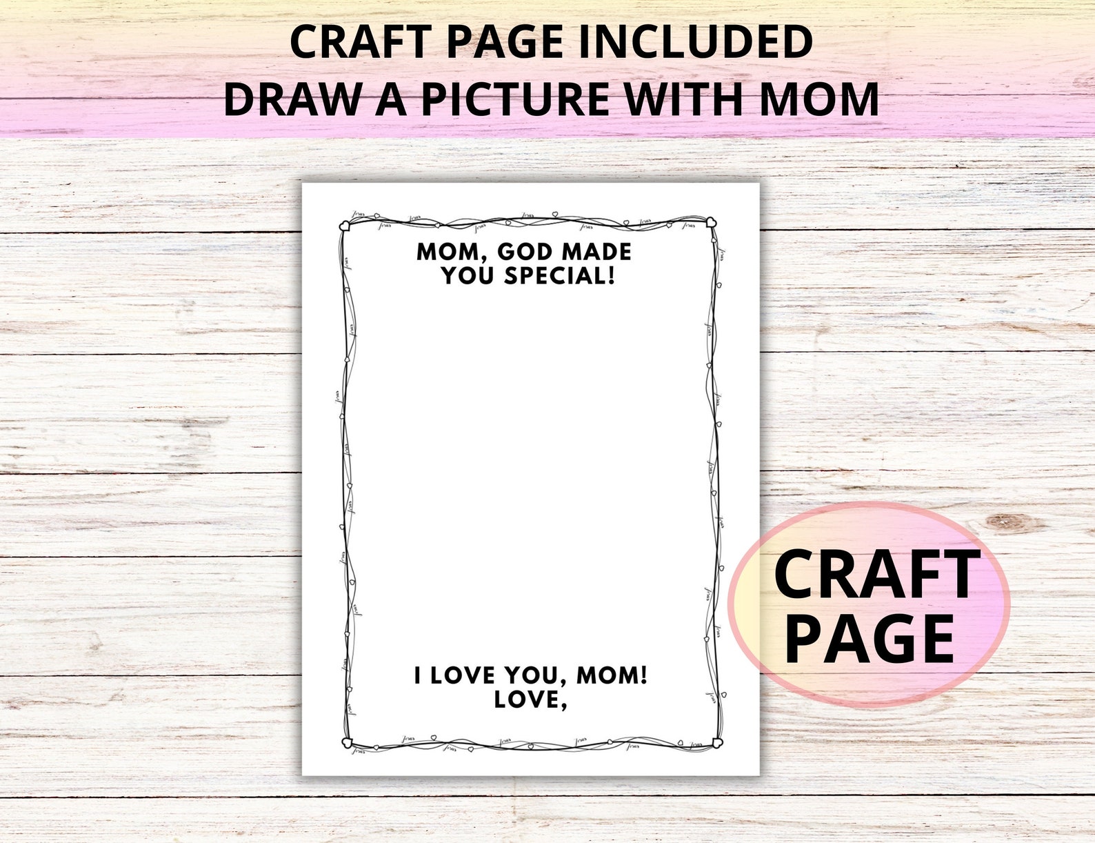 Mothers Day Bible Lesson Teaching Posters and Craft, Moms of the Bible ...