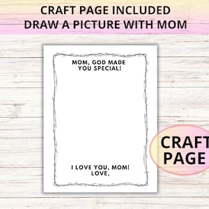 Mothers Day Bible Lesson Teaching Posters and Craft, Moms of the Bible ...