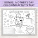 Mothers Day Bible Lesson and Craft Printable, Sunday School Mothers Day ...
