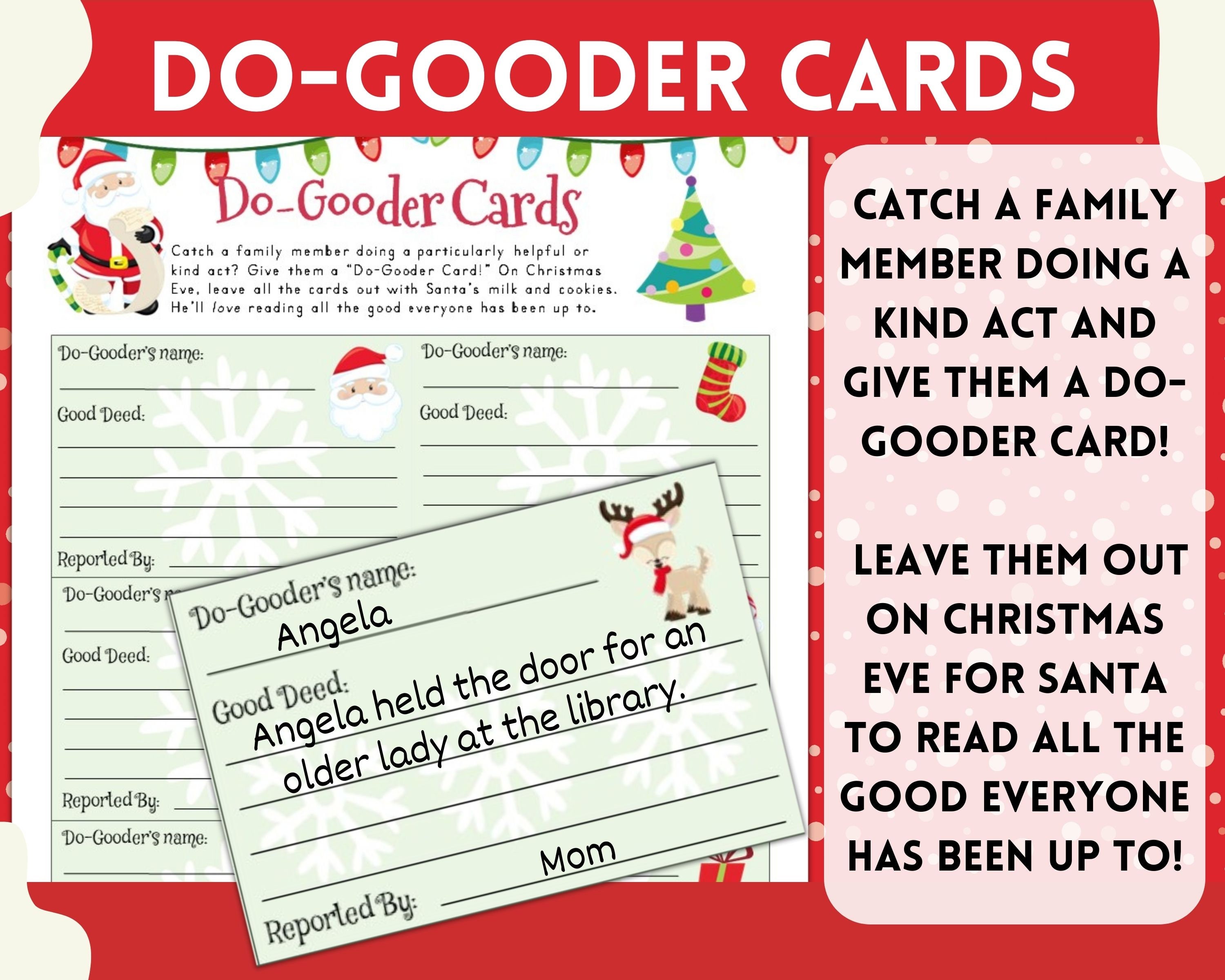 Christmas Acts of Kindness Bingo, Printable Spread Holiday Cheer ...