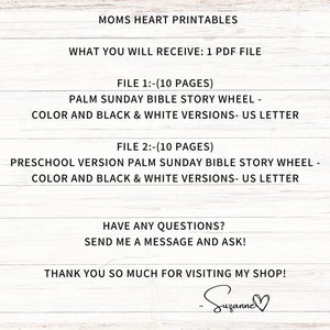 Palm Sunday Bible Craft, Easter Bible Story Lesson Wheel, Holy Week ...