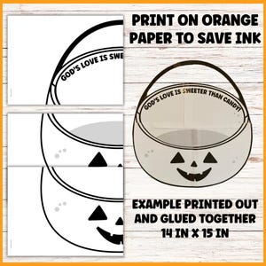 Christian Halloween Sunday School Bulletin Board Kit, God's Love is ...