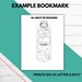 All About Me Printable Bookmark Middle School, Facts About Me for Kids ...