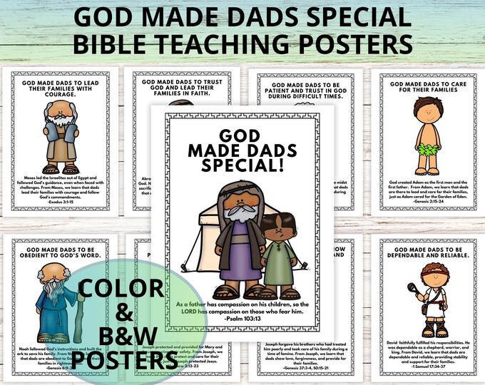 Printable Father's Day Bible Verse Coloring Pages, Father's Day ...