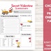 Secret Valentine Questionnaire, Construction Secret Valentine Printable ...