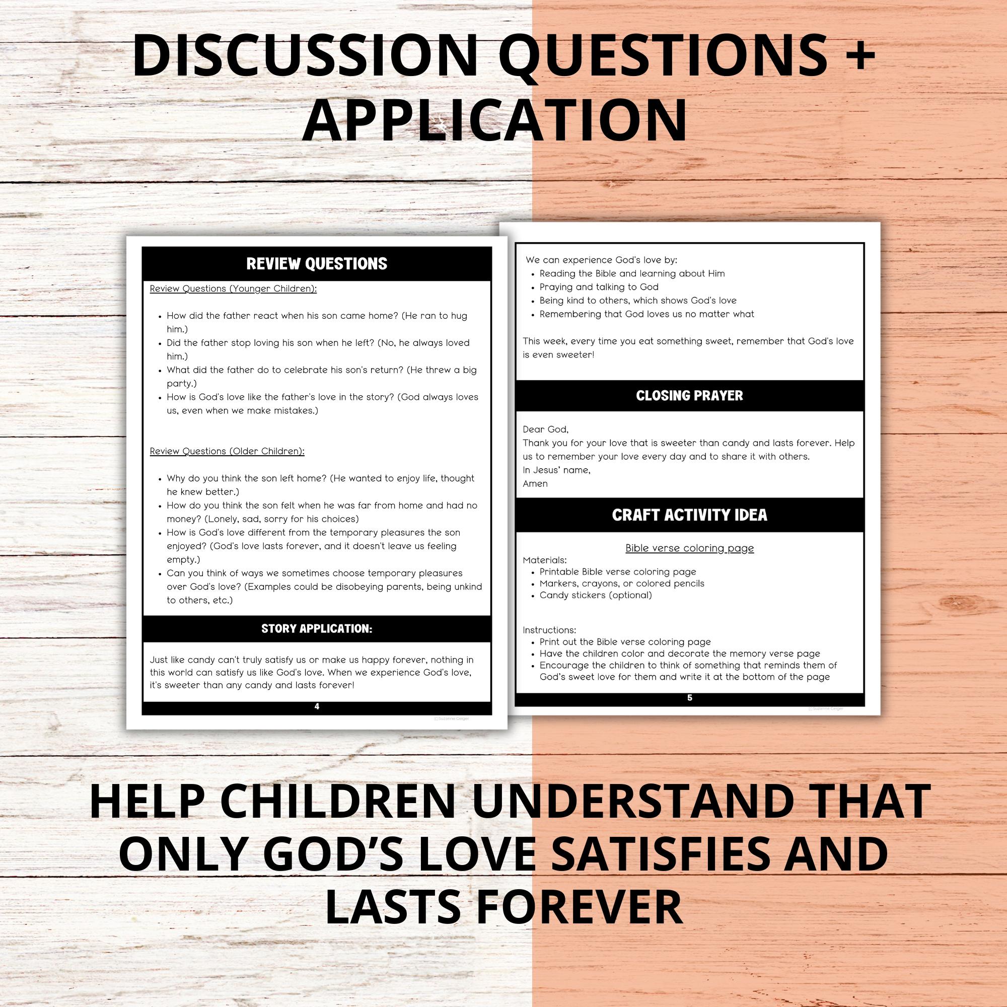 Christian Halloween Bible Lesson Activity, Sunday School Children's ...