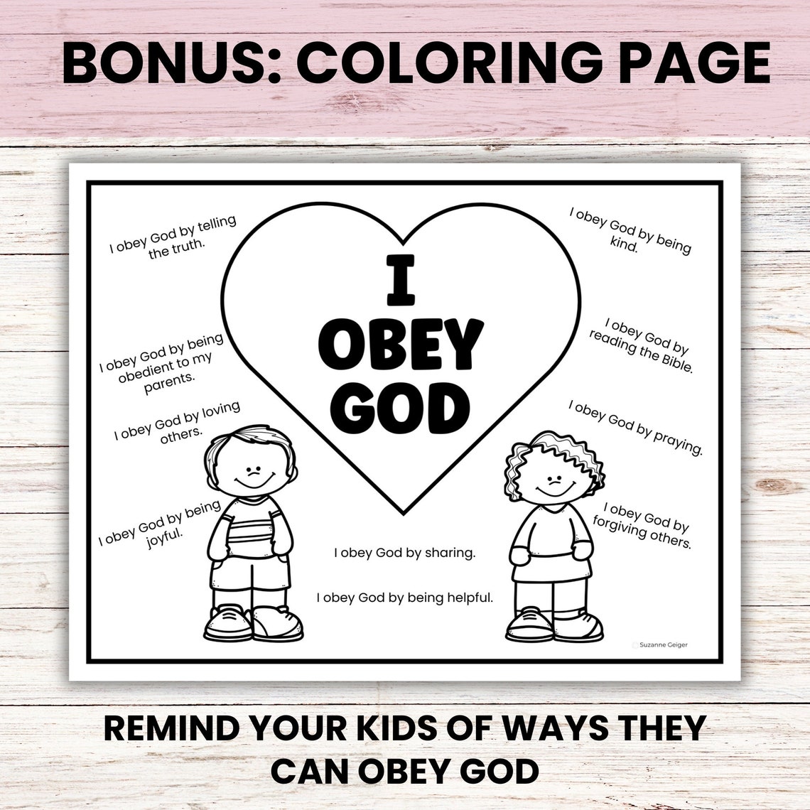I Obey God Bible Wheel Craft Lesson, Obey God Bible Lesson Craft for ...