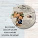The Prodigal Son Bible Spinner Wheel Sunday School Craft Printable ...