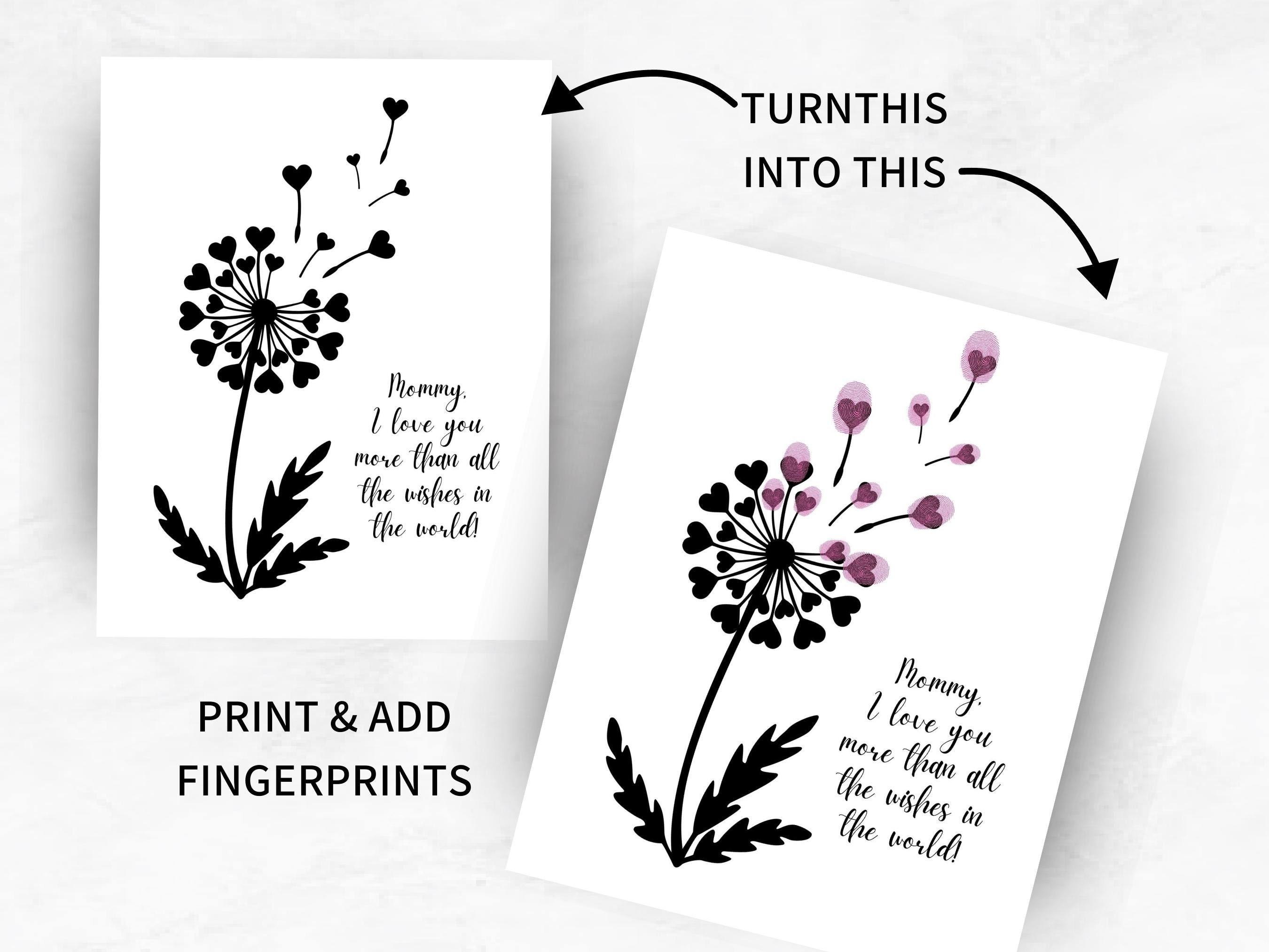 Mom Handprint Art, Mothers Day Handprint Craft Activity From Kids ...