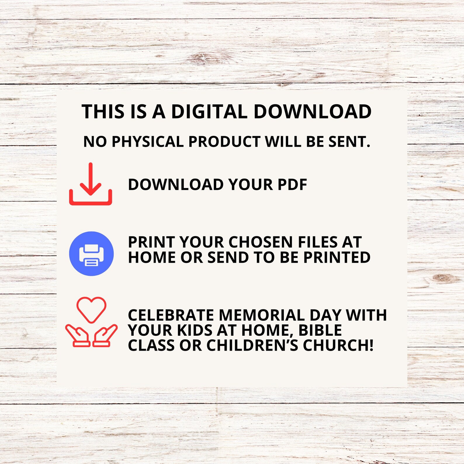 Memorial Day Bible Activity Coloring Placemat, Memorial Day Church ...
