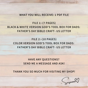 Fathers Day Bible Craft, Sunday School Bible Printable Activity ...