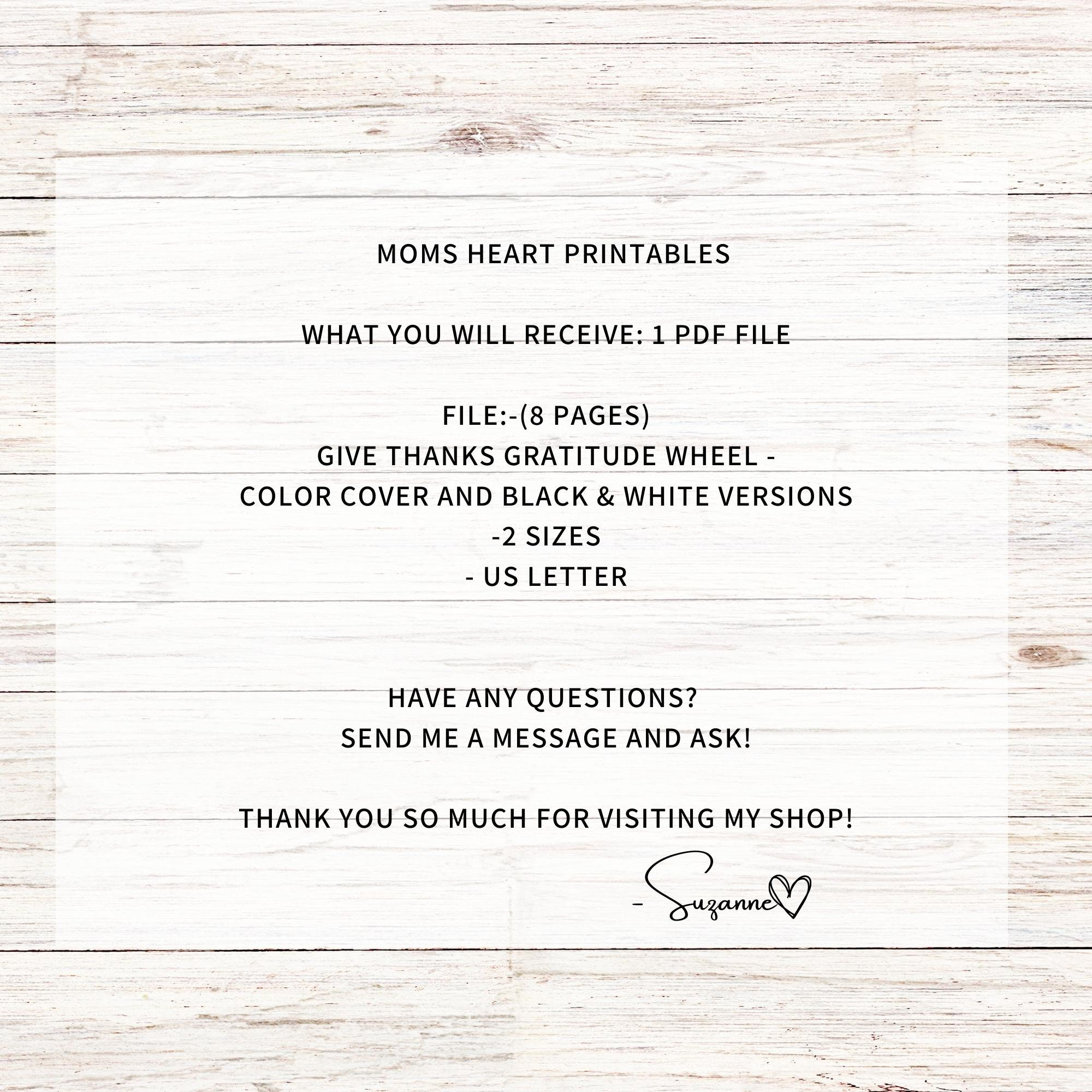 Thanksgiving Gratitude Coloring Craft, Kids Fall Gratitude Activity ...