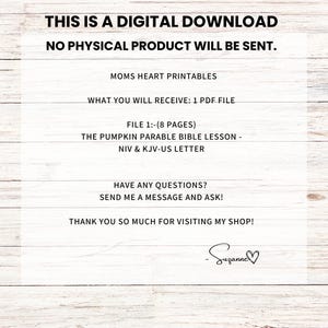 Christian Halloween Pumpkin Parable Bible Lesson Activity, Sunday ...