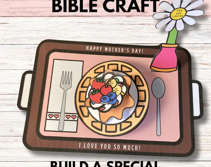 Mother's Day Craft, Sunday School Mothers Day Bible Craft, Godly Mom ...
