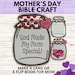 Mothers Day Bible Lesson and Craft Printable, Sunday School Mothers Day ...