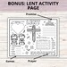 Lent Bible Lesson, Lent Preparation Lesson for Kids, Jesus 40 Days in ...