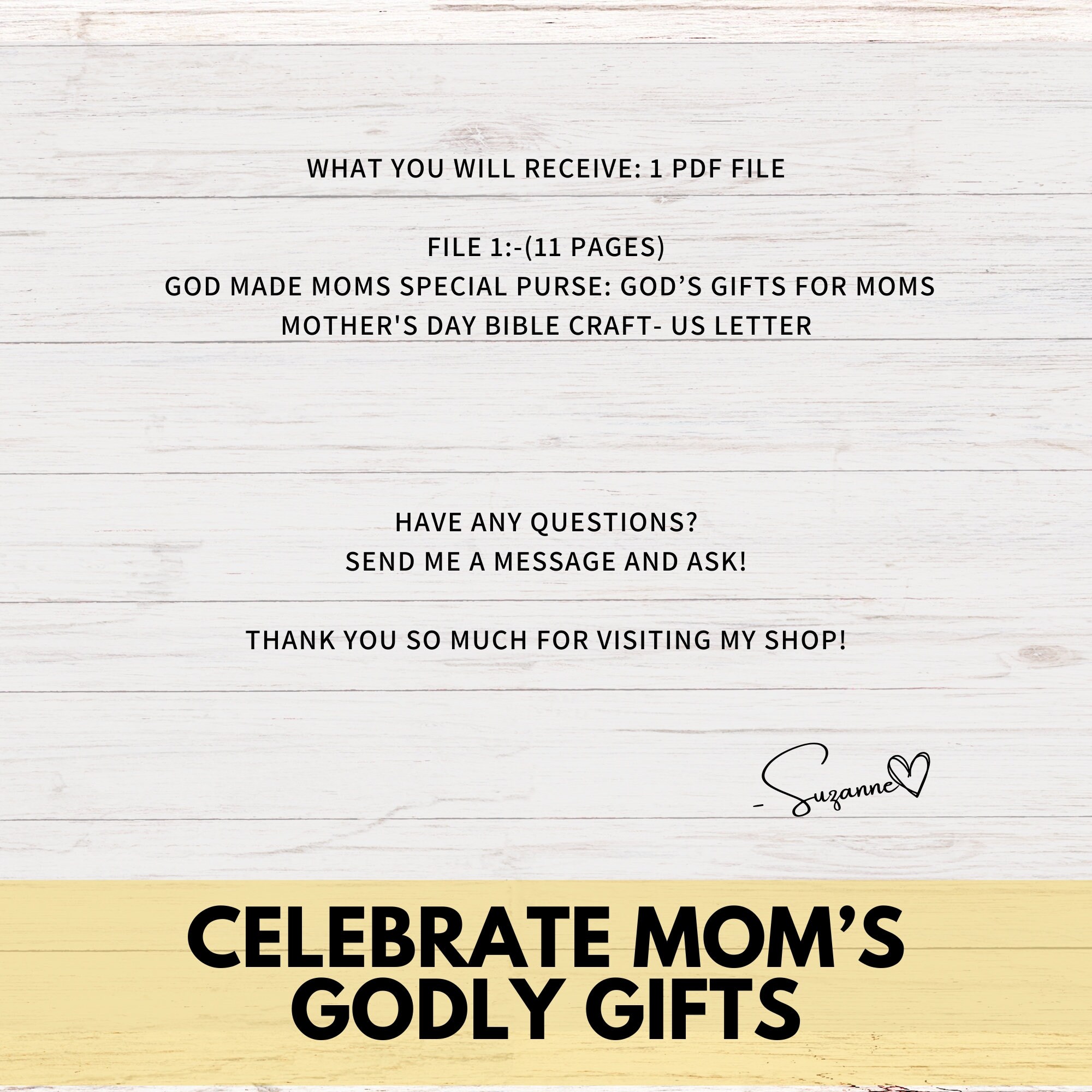 Mothers Day Bible Purse Craft for Sunday School, God Made Moms Special ...