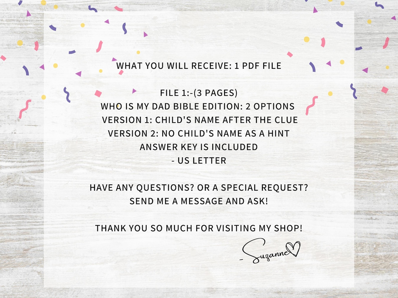 Fathers Day Fathers of the Bible Printable Trivia Game for Church and ...