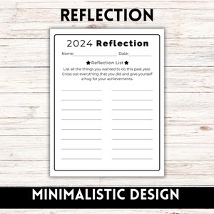 2025 New Year Time Capsule Reflection and Goal Setting Bundle, 2024 ...