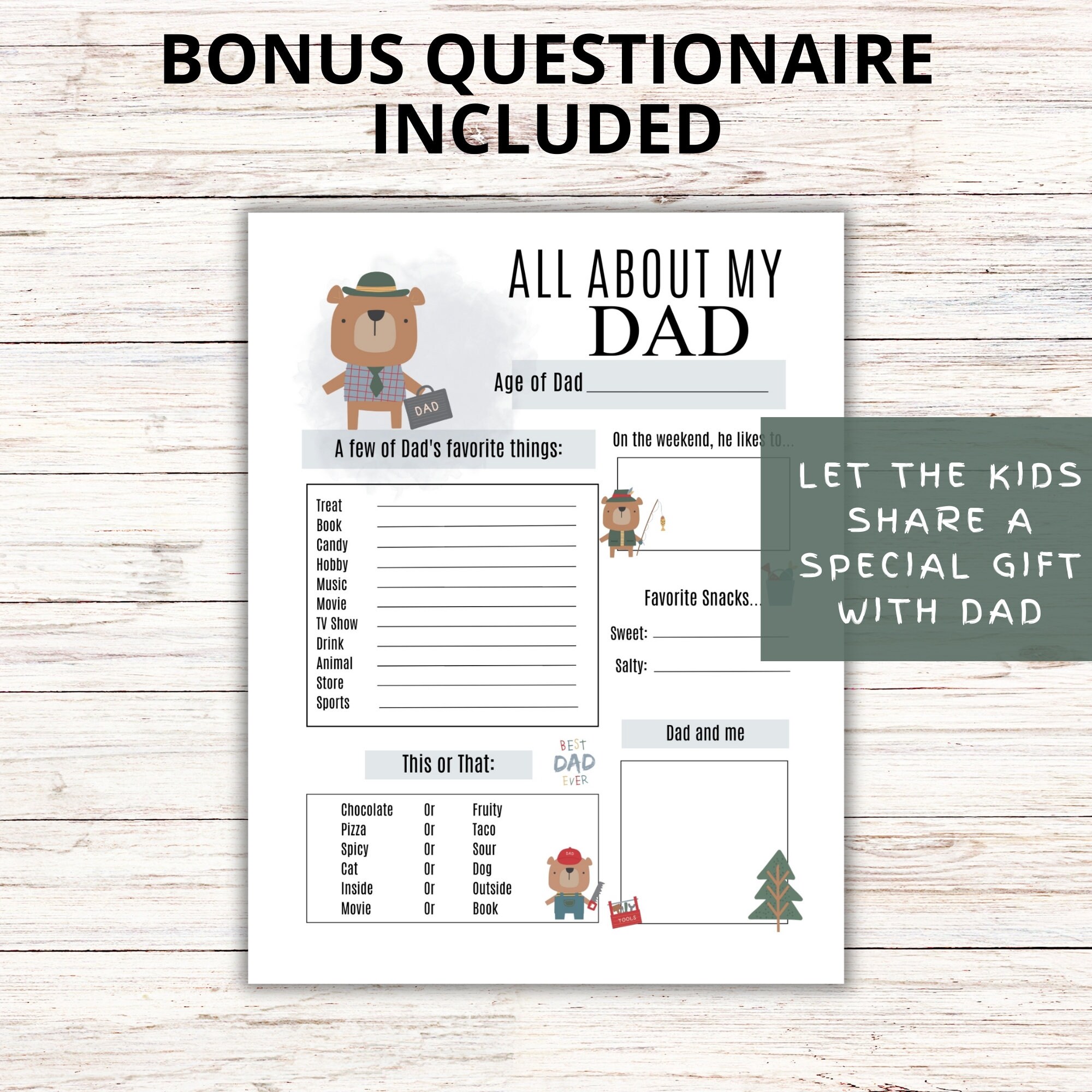 Fathers Day Bible Craft A Godly Dads Tackle Box, Sunday School Bible ...