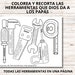 Toolbox for Dad Fathers Day Bible Craft Spanish, Sunday School Bible ...
