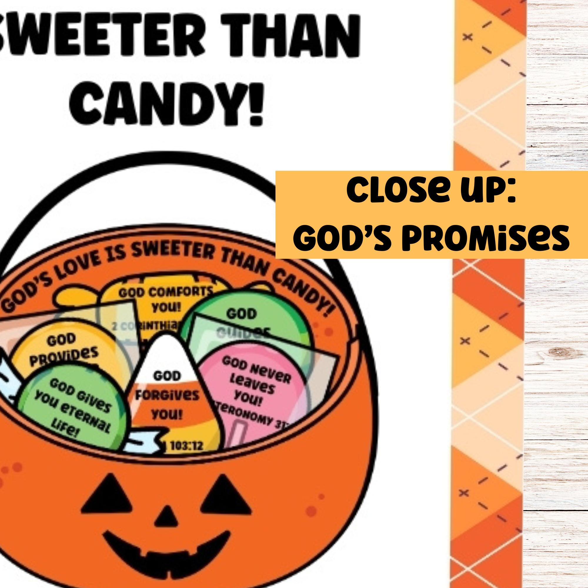 Christian Halloween Bible Treat Tags, Church Harvest Carnival Treat Bag ...