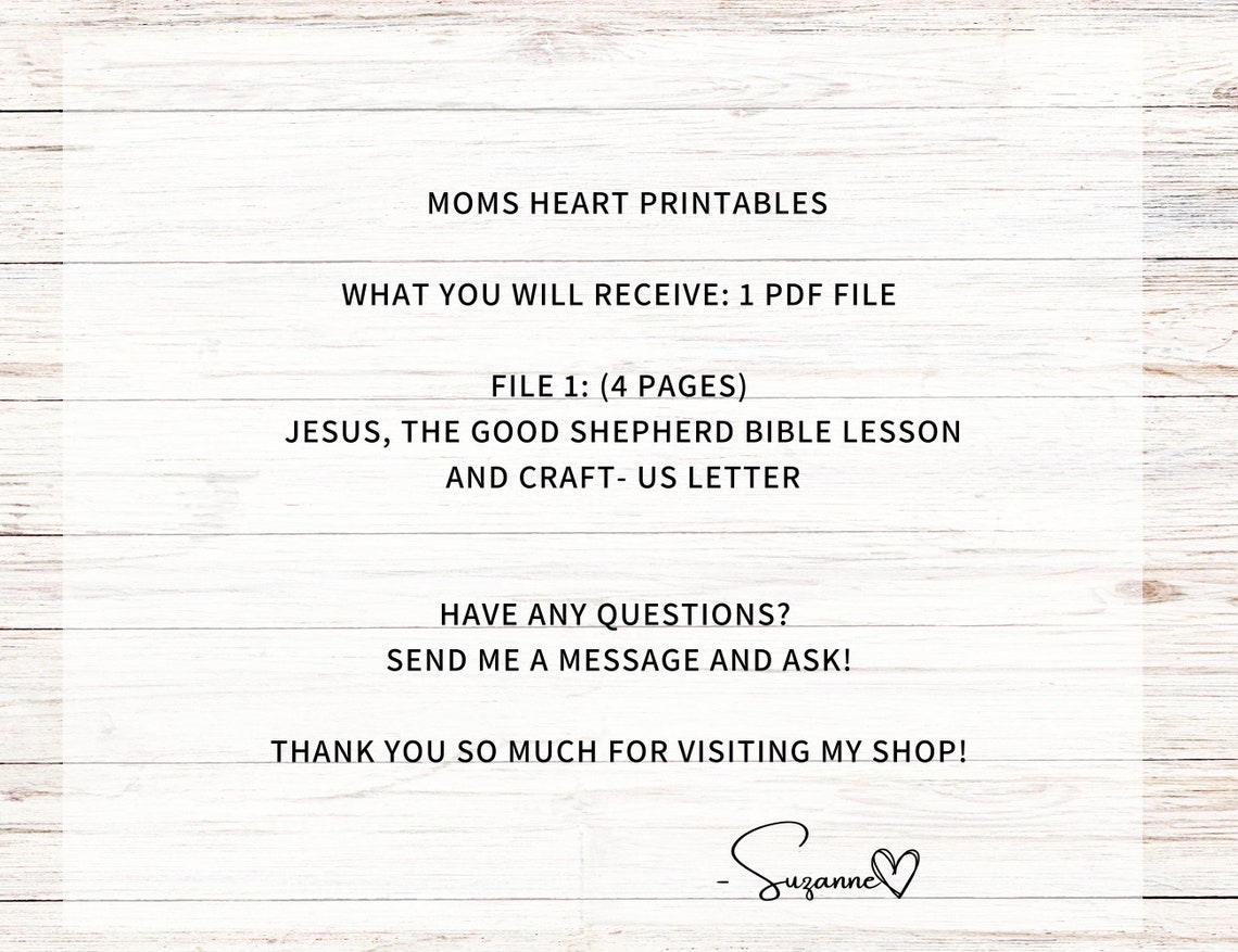 Jesus the Good Shepherd Bible Lesson, John 10:1-16 Bible Story Craft ...