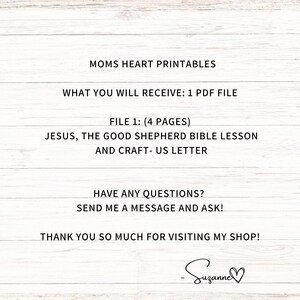 Jesus the Good Shepherd Bible Lesson, John 10:1-16 Bible Story Craft ...