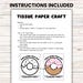 Do Not Worry Torn Paper Bible Craft, Donut Worry Trust God 1 Peter 5:7 ...